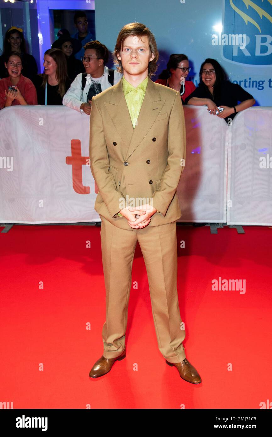 Actor Lucas Hedges attends a premiere for "Honey Boy" on day six of the ...