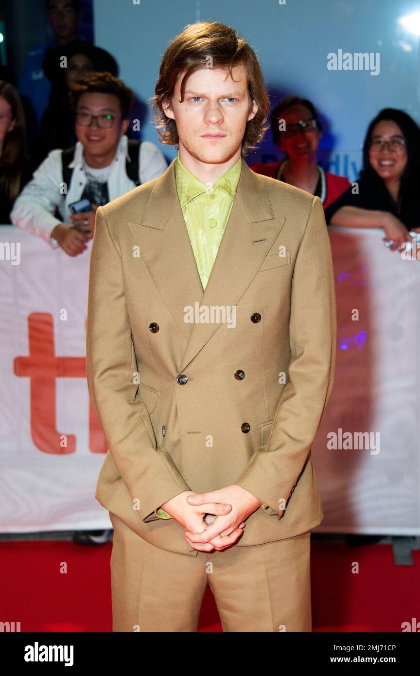 Actor Lucas Hedges attends a premiere for "Honey Boy" on day six of the ...