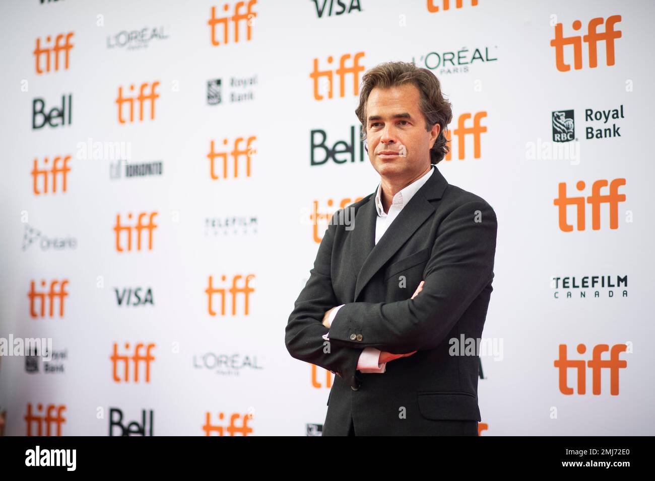 Director Rupert Goold attends a premiere for "Judy" on day six of the ...