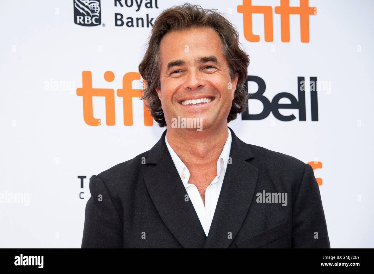 Director Rupert Goold attends a premiere for "Judy" on day six of the ...