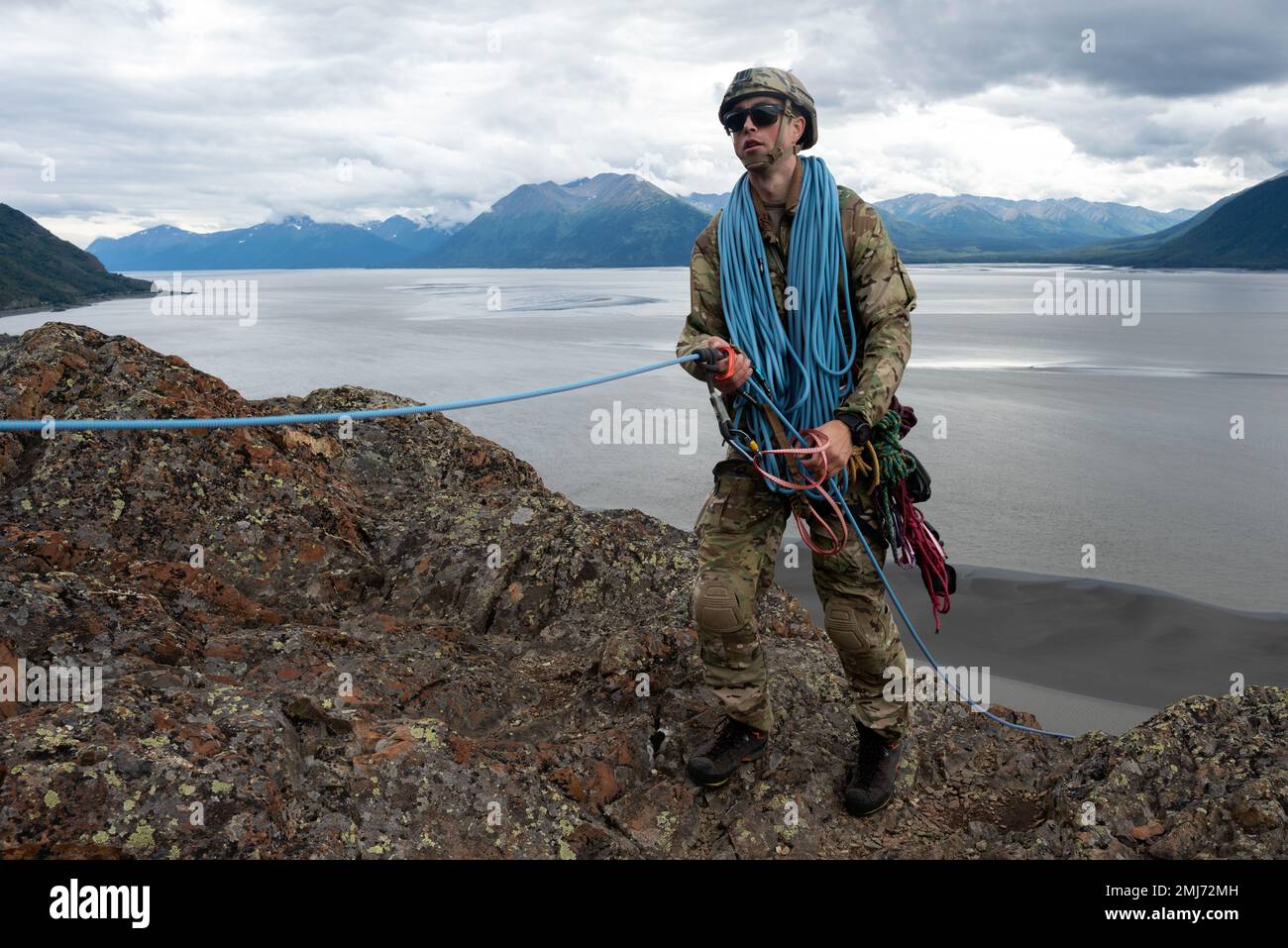 U.S. Air Force Capt. Travis Hunt, a tactical air control party ...