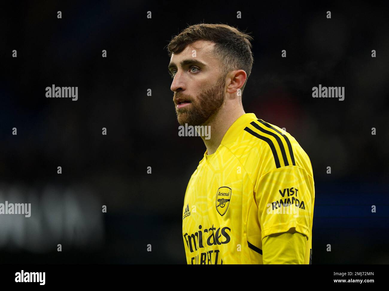 Arsenal goalkeeper Matt Turner during the Emirates FA Cup fourth round ...