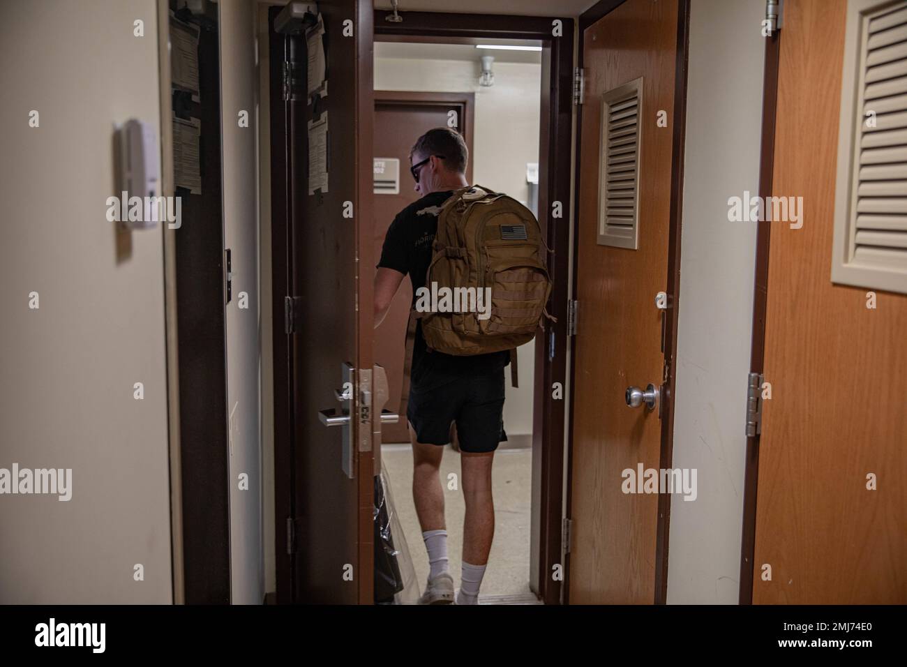 U.S. Army Pfc. Riley Norris, 505th Parachute Infantry Regiment, 3rd ...