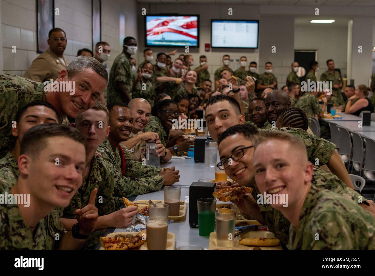 GREAT LAKES, Ill. (Aug. 25, 2022) Rear Adm. Pete Garvin, commander ...