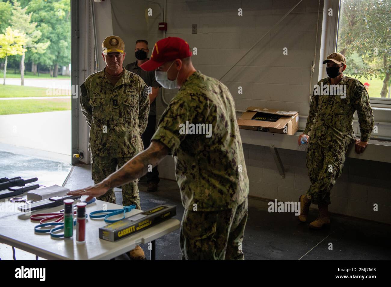 GREAT LAKES, Ill. (Aug. 25, 2022) Rear Adm. Pete Garvin, commander ...