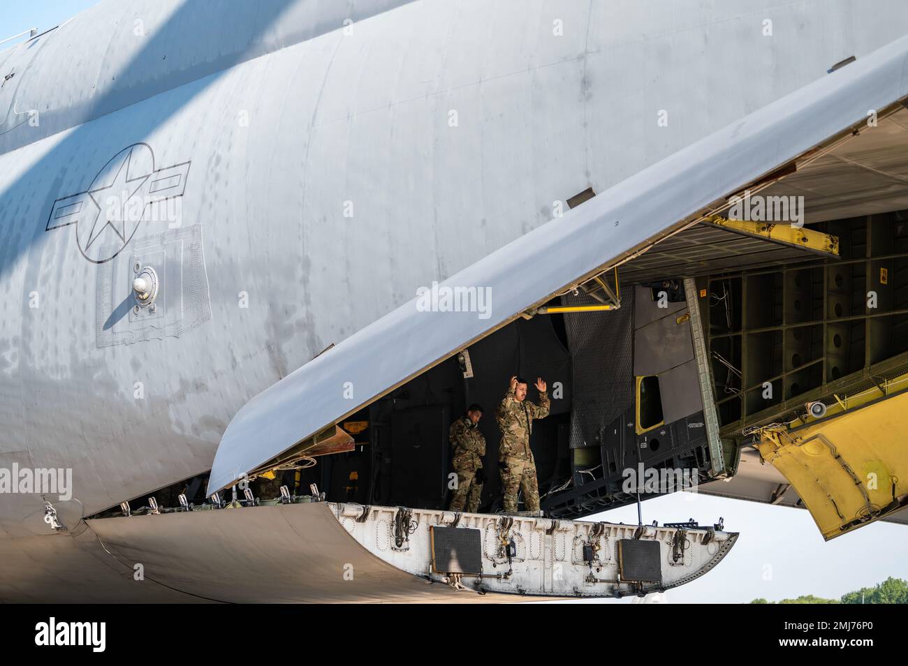 U.S. Air Force Staff Sgt. Kevin Garcia-Andrade, 22nd Airlift Squadron C ...