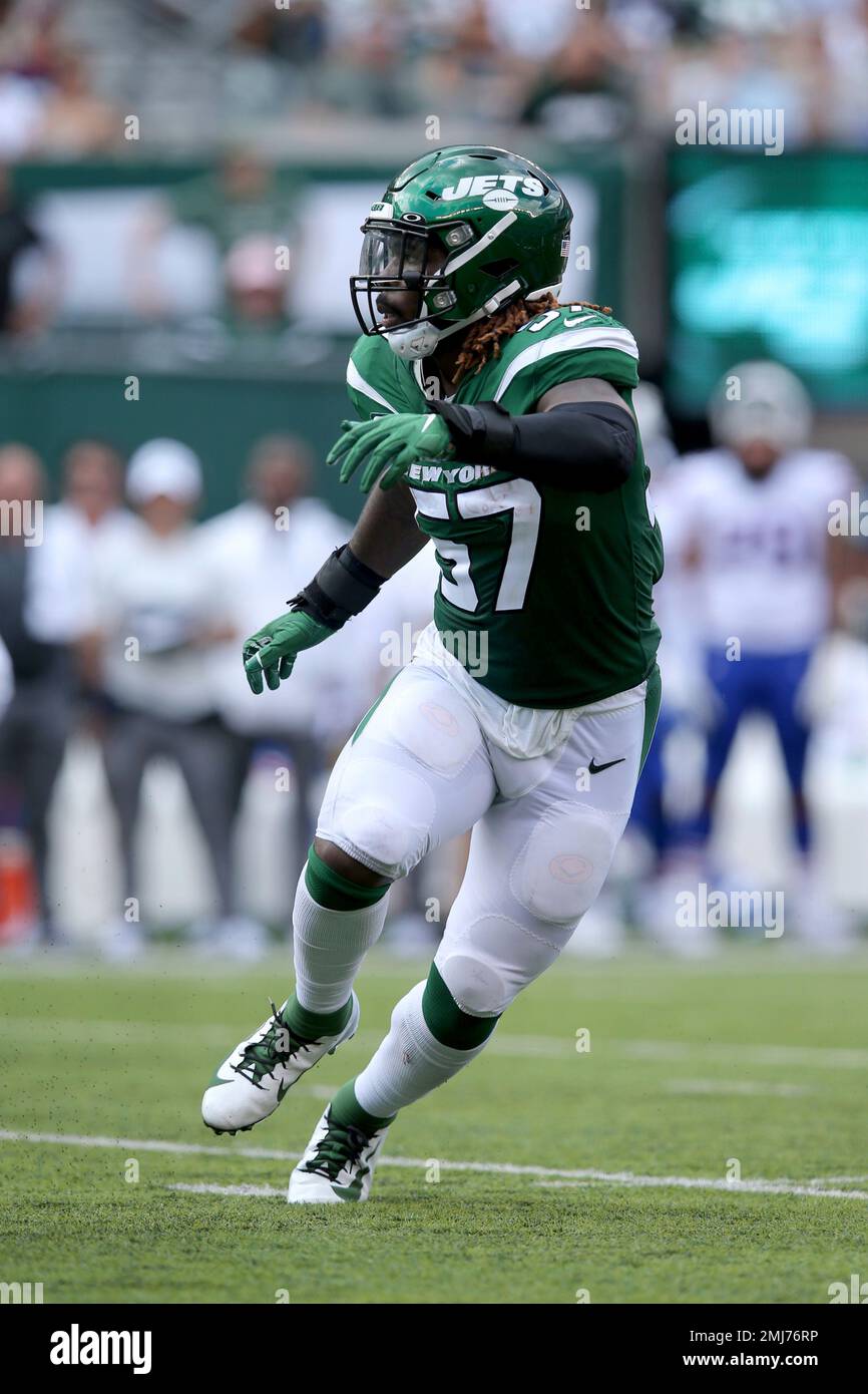 New York Jets linebacker C.J. Mosley (57) in action against the Buffalo ...