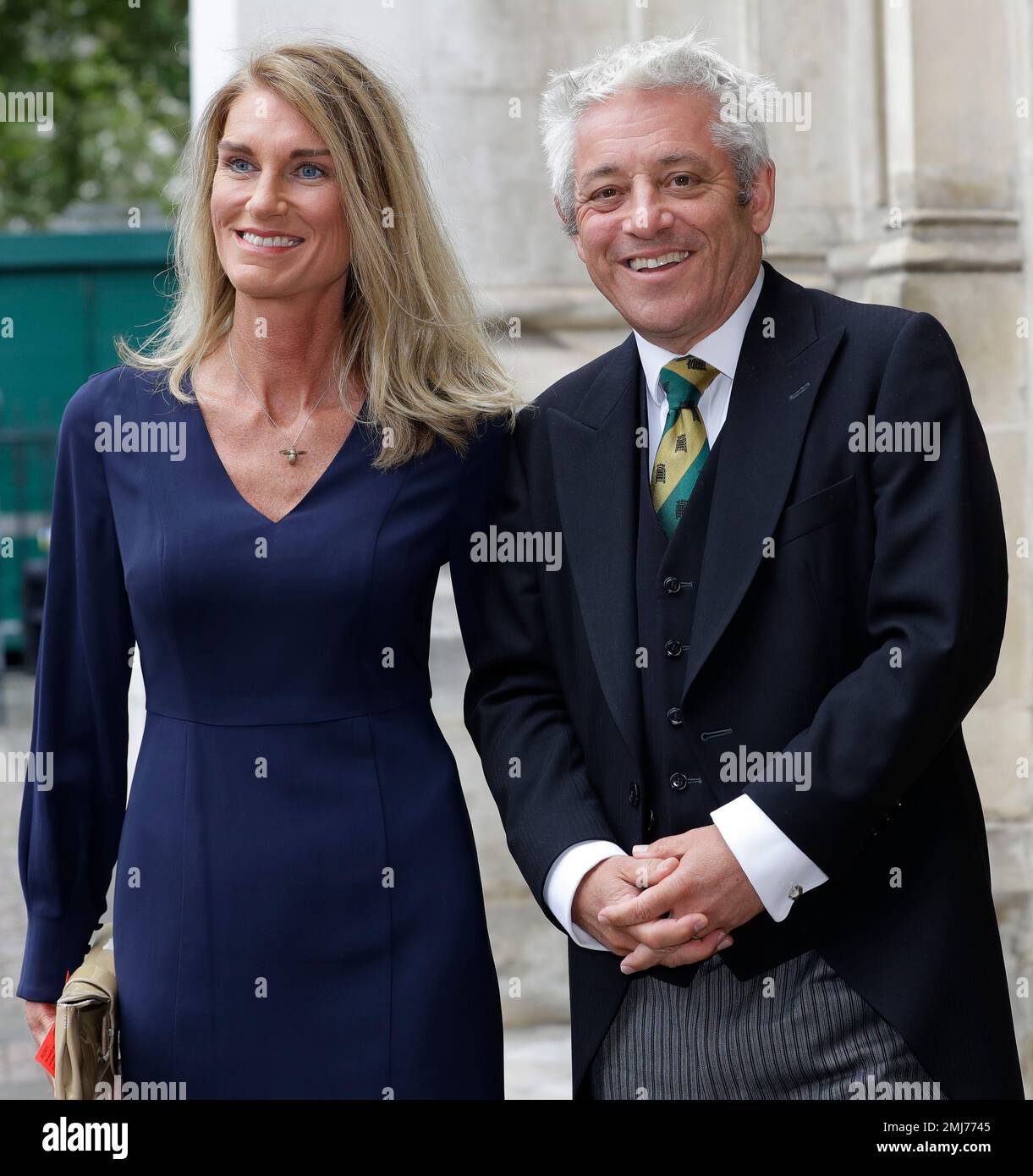 British politician John Bercow, Speaker of the House of Commons arrives ...