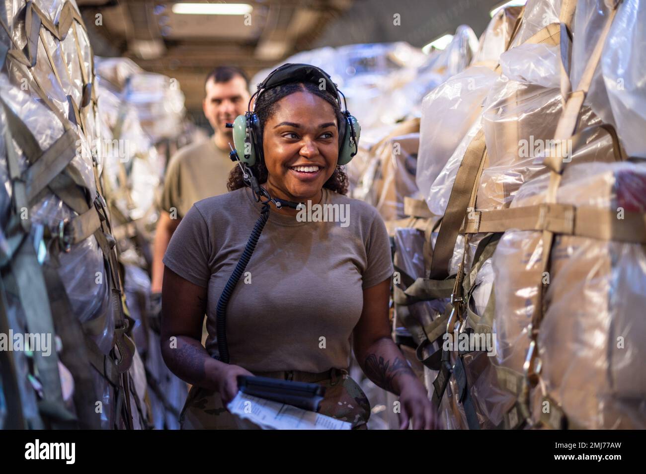 U.S. Air Force Senior Airman Symone Chur Martin, 22nd Airlift Squadron ...