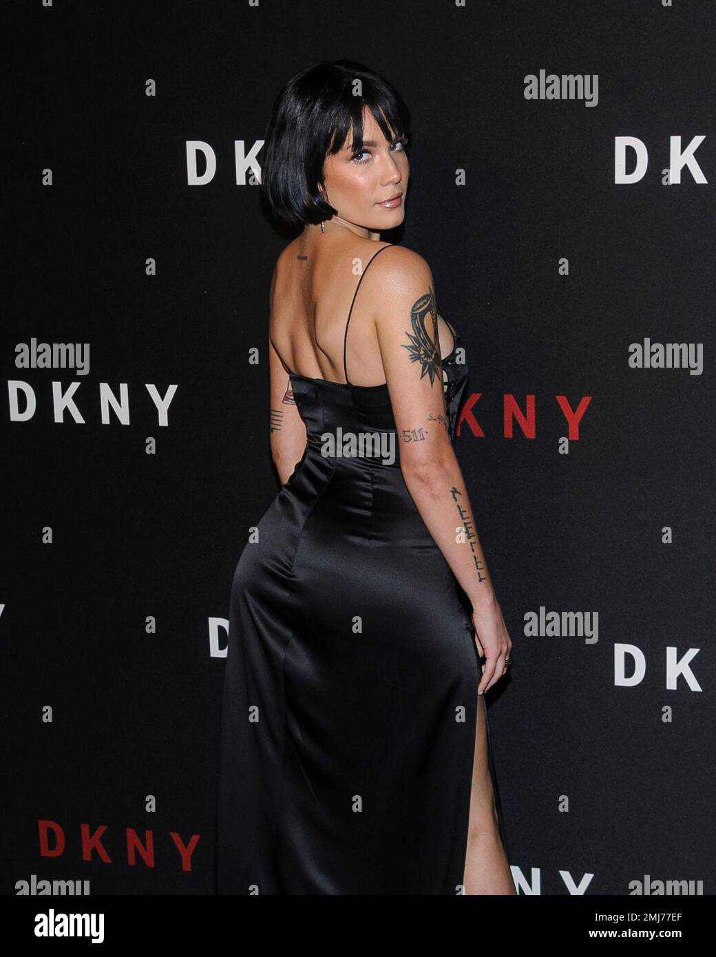 Halsey attends the DKNY 30th Birthday Party event at St. Ann's ...