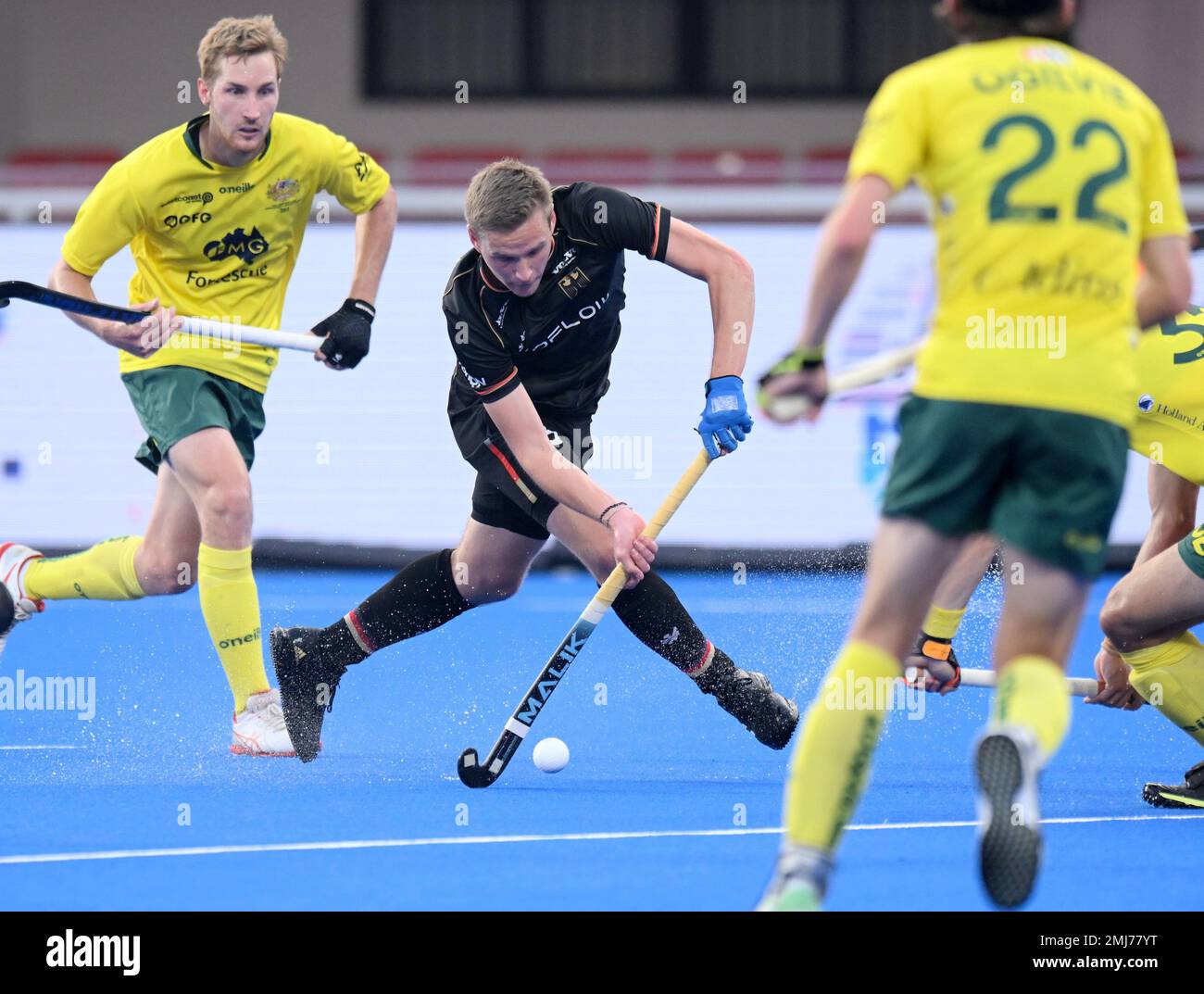 Hannes MŸller of Germany during the 2023 Men's FIH Hockey World Cup ...