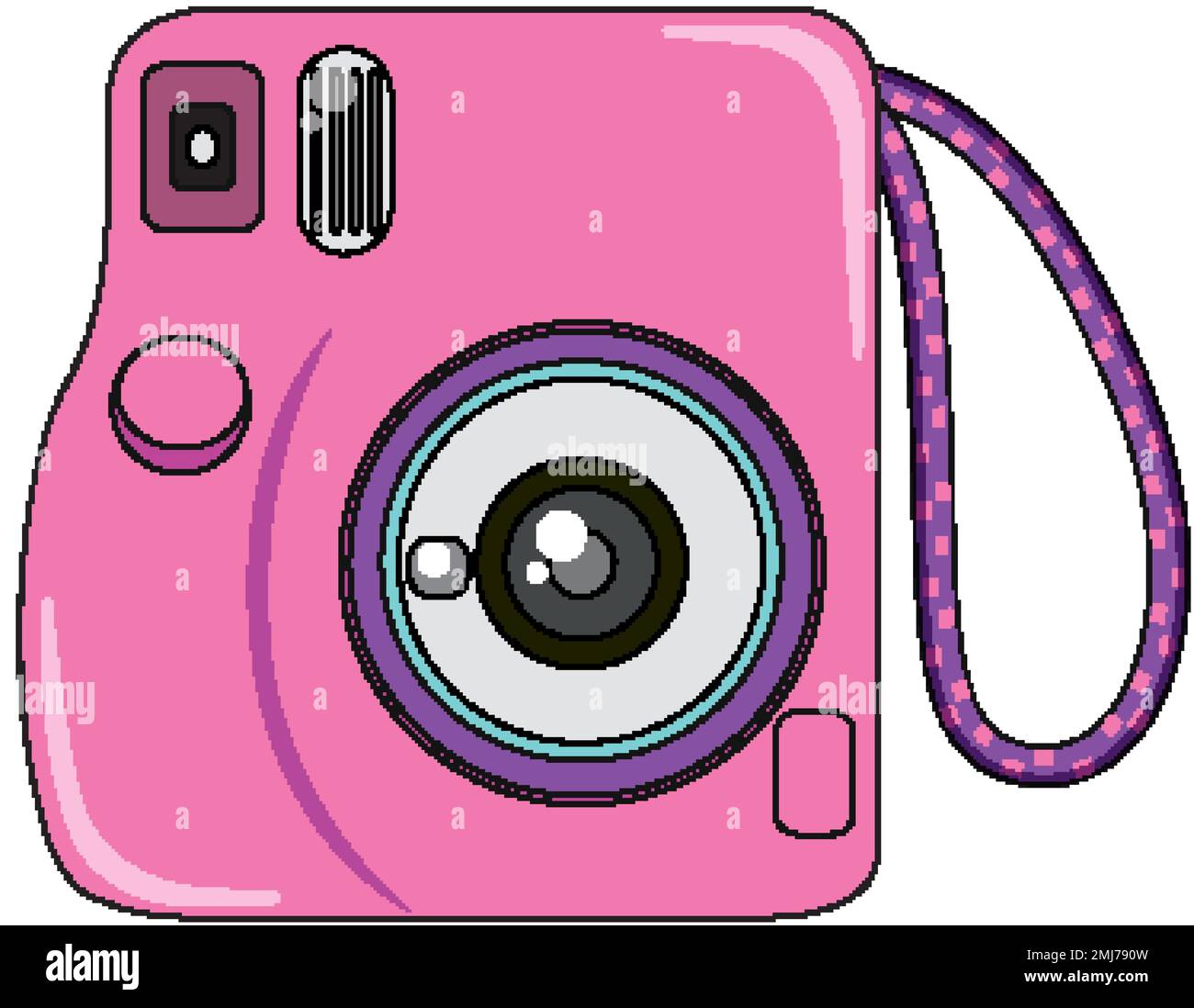 Instant camera icon in Stock Vector Images - Alamy