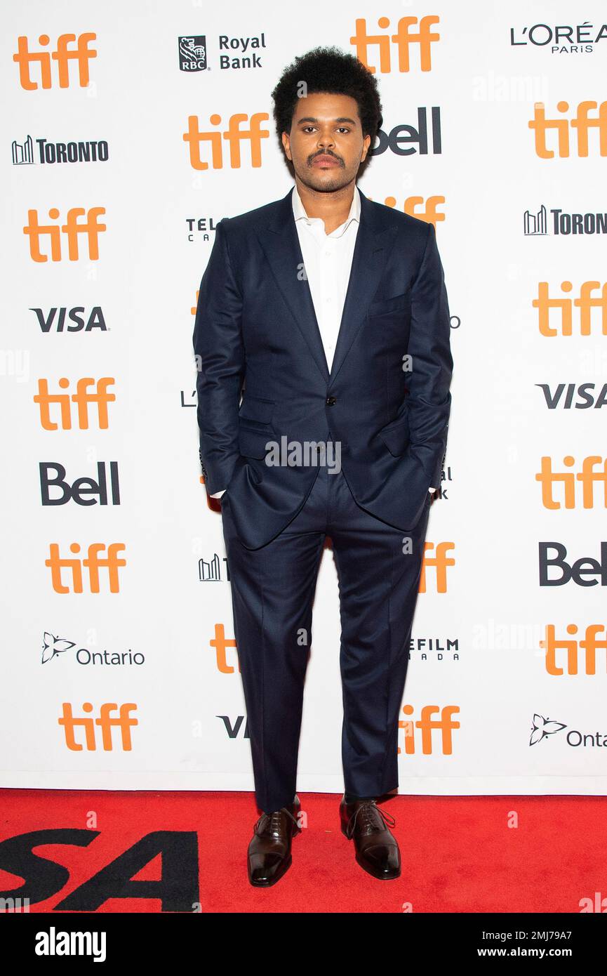 The Weeknd attends a premiere for "Uncut Gems" on day five of the ...