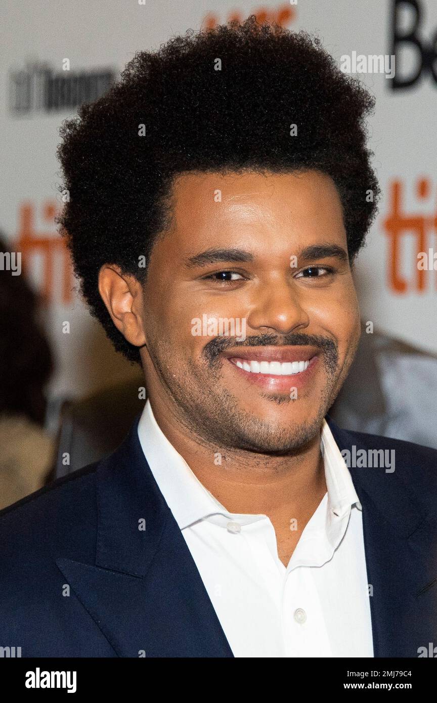 The Weeknd attends a premiere for "Uncut Gems" on day five of the ...