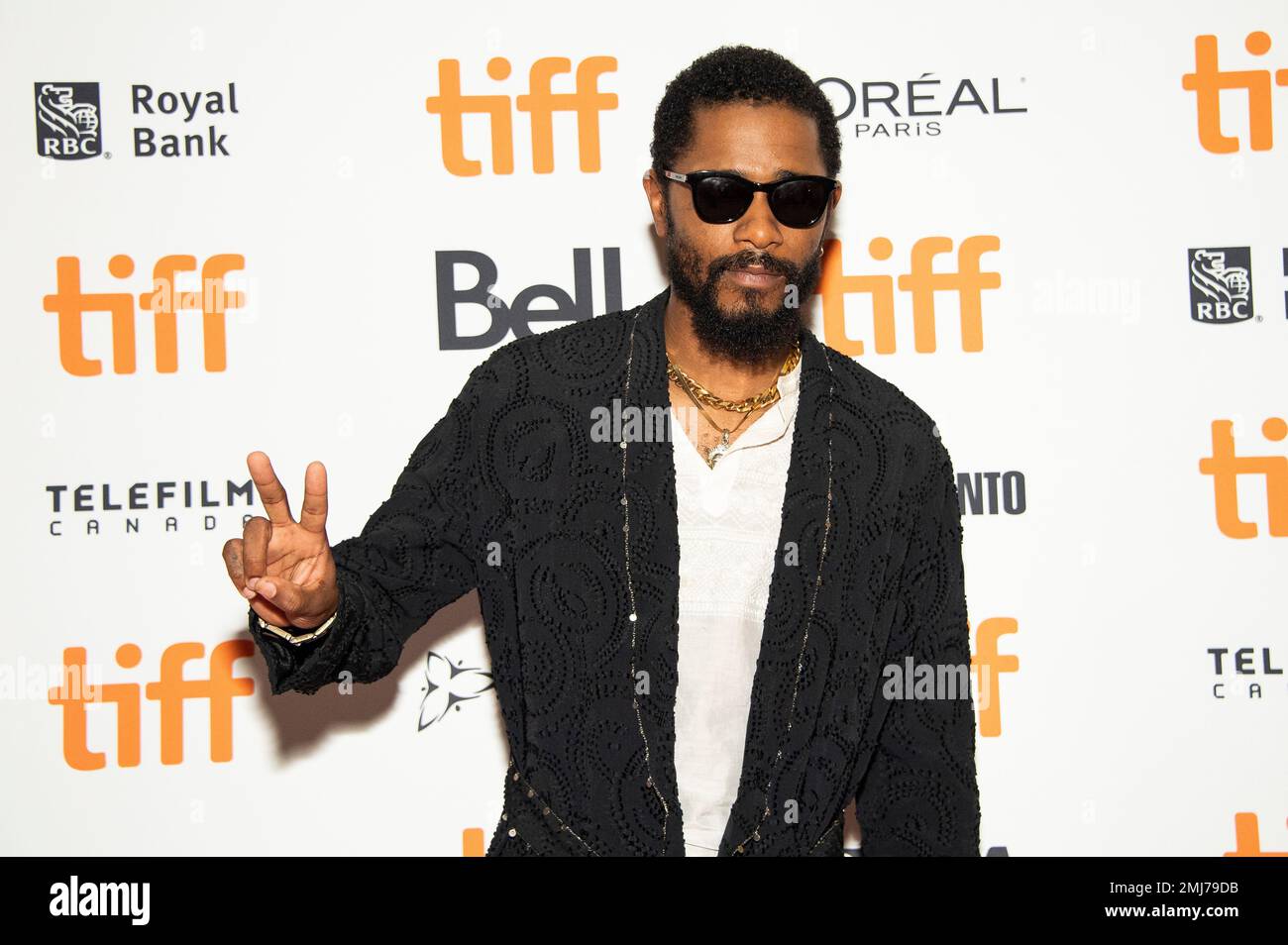 Actor LaKeith Stanfield attends a premiere for "Uncut Gems" on day five ...