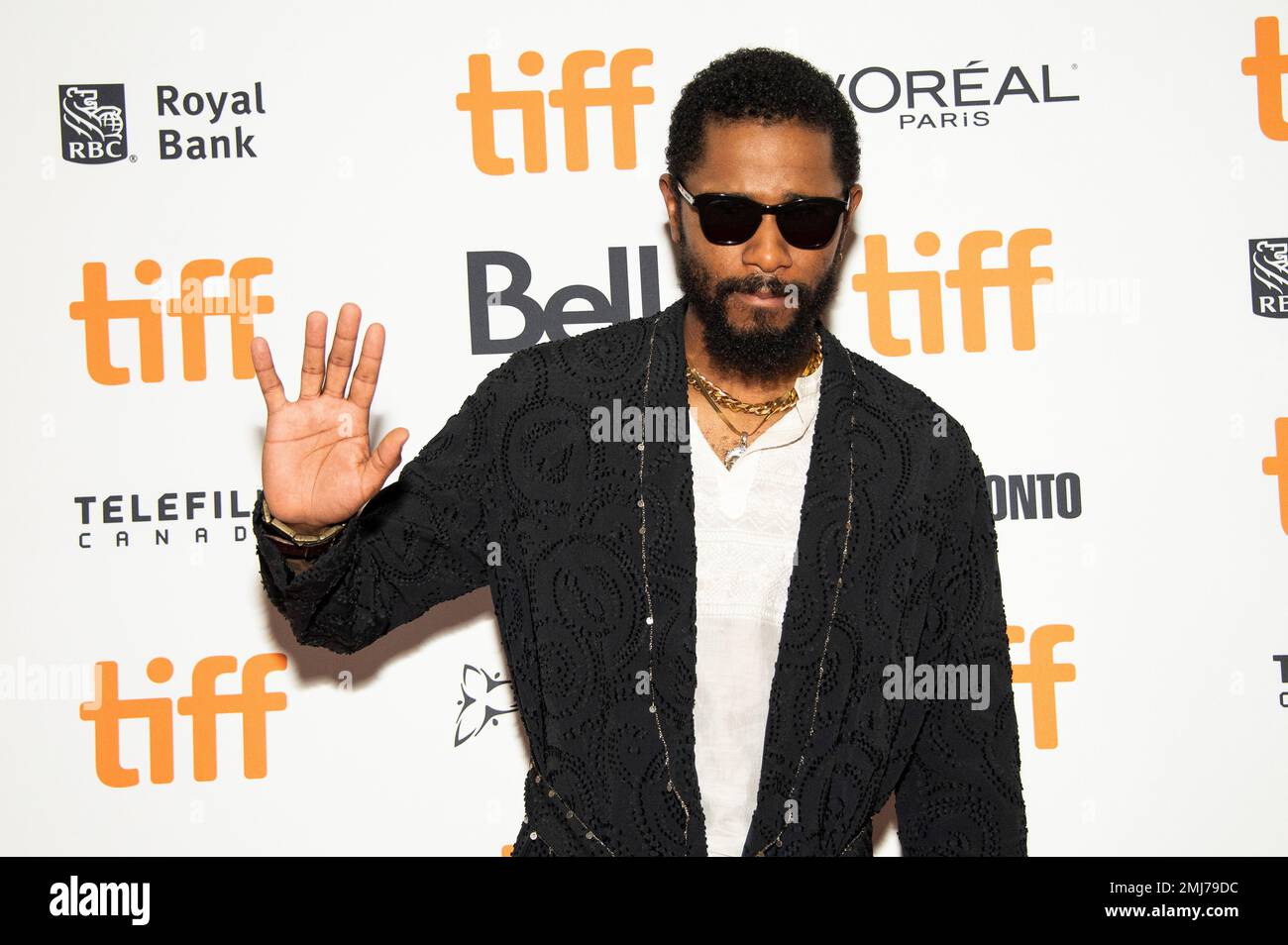 Actor LaKeith Stanfield attends a premiere for "Uncut Gems" on day five ...