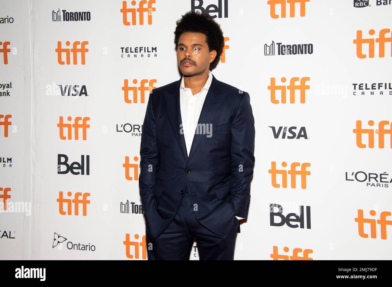 The Weeknd attends a premiere for "Uncut Gems" on day five of the ...