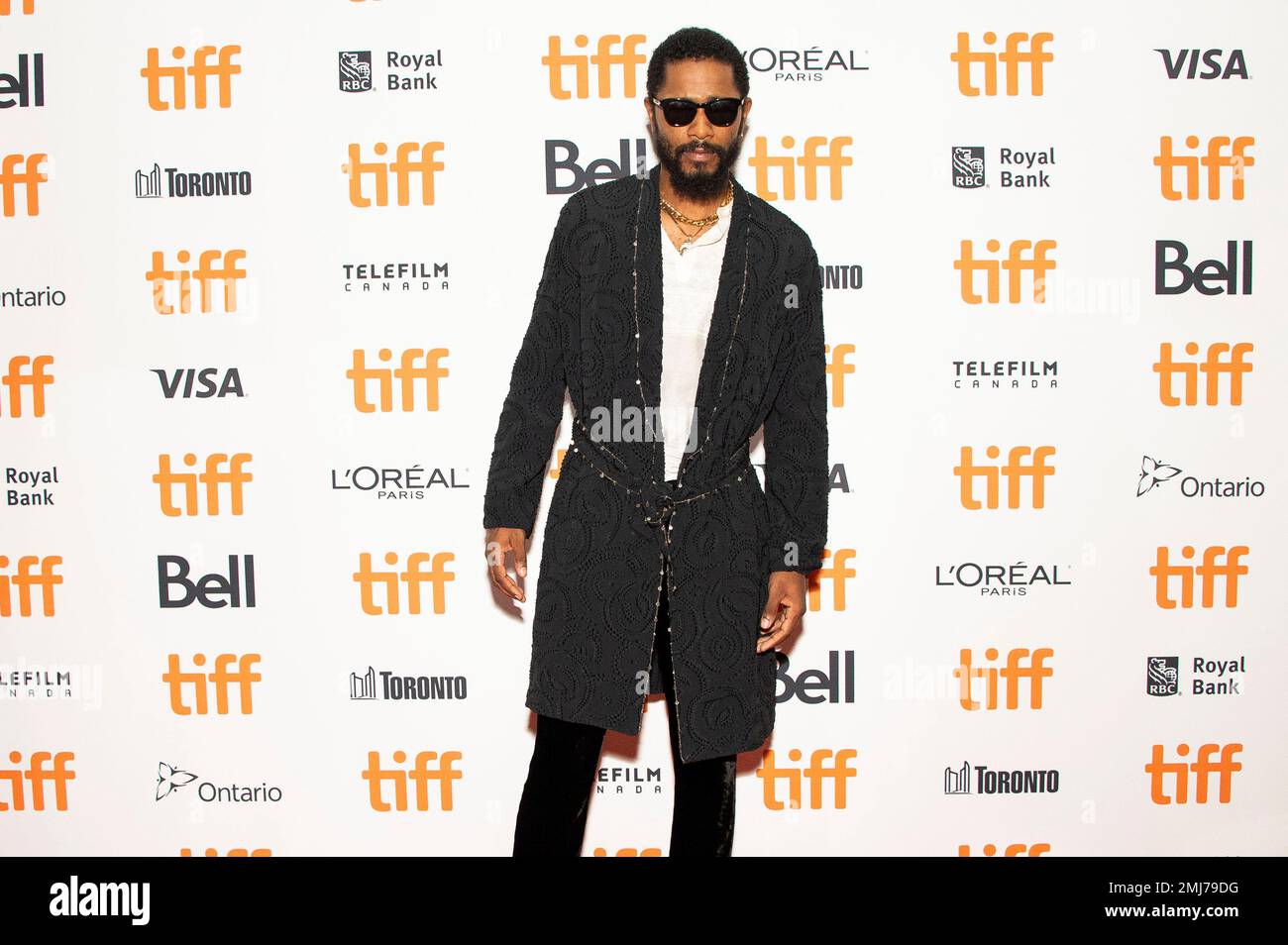 Actor LaKeith Stanfield attends a premiere for "Uncut Gems" on day five ...