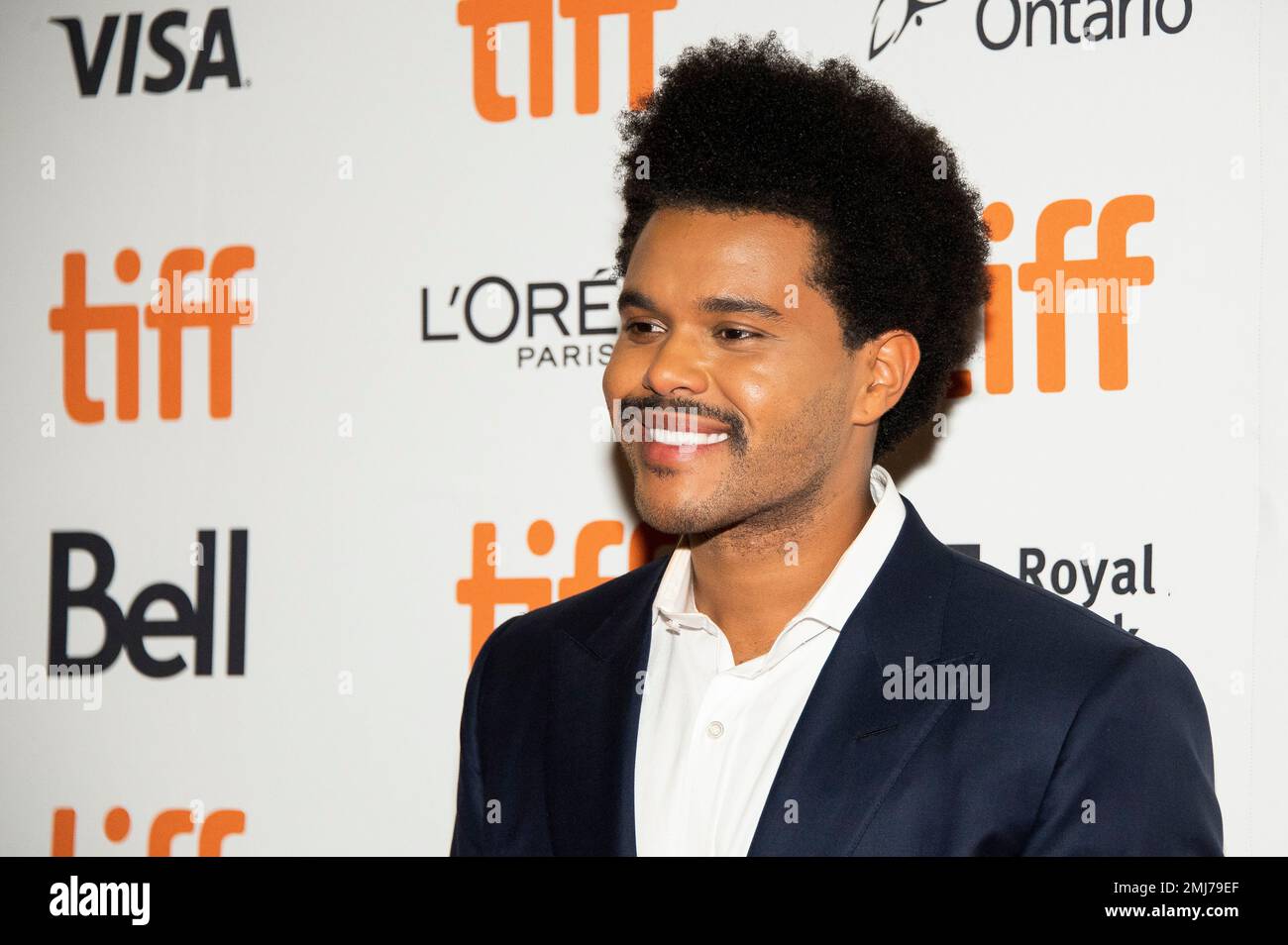 The Weeknd attends a premiere for "Uncut Gems" on day five of the ...