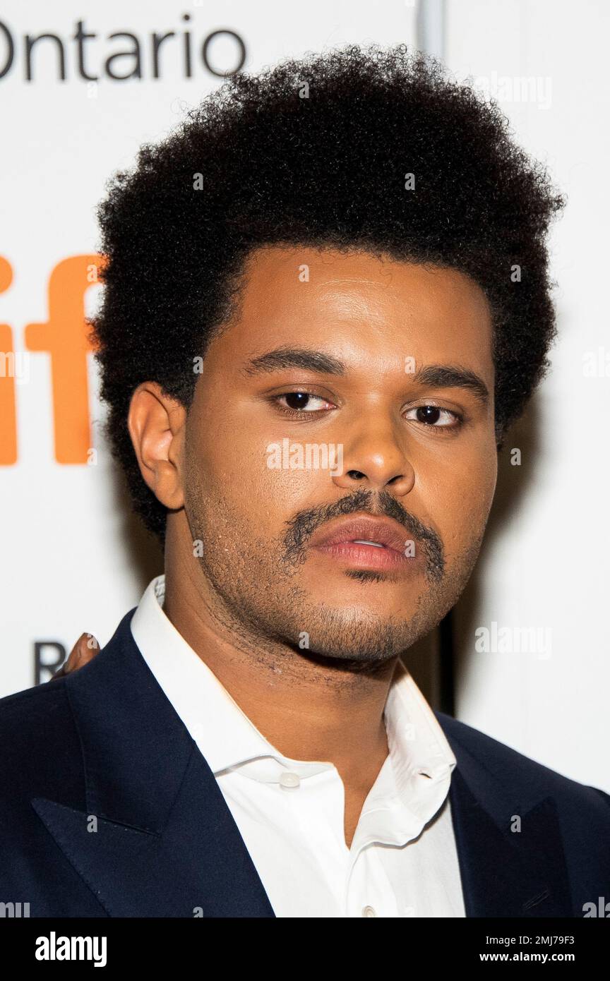 The Weeknd attends a premiere for "Uncut Gems" on day five of the ...