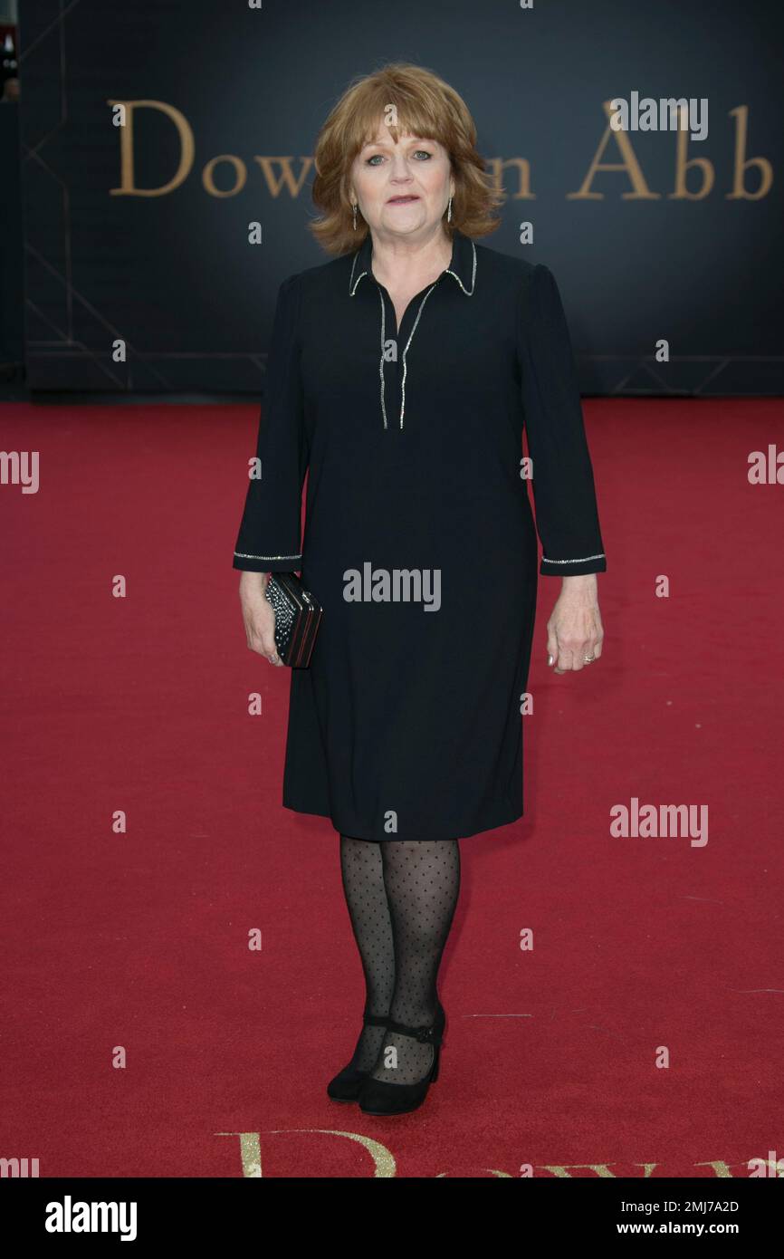 Lesley Nicol poses for photographers upon arrival at the World premiere ...