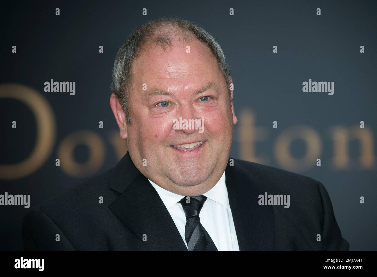 Mark Addy poses for photographers upon arrival at the World premiere of ...