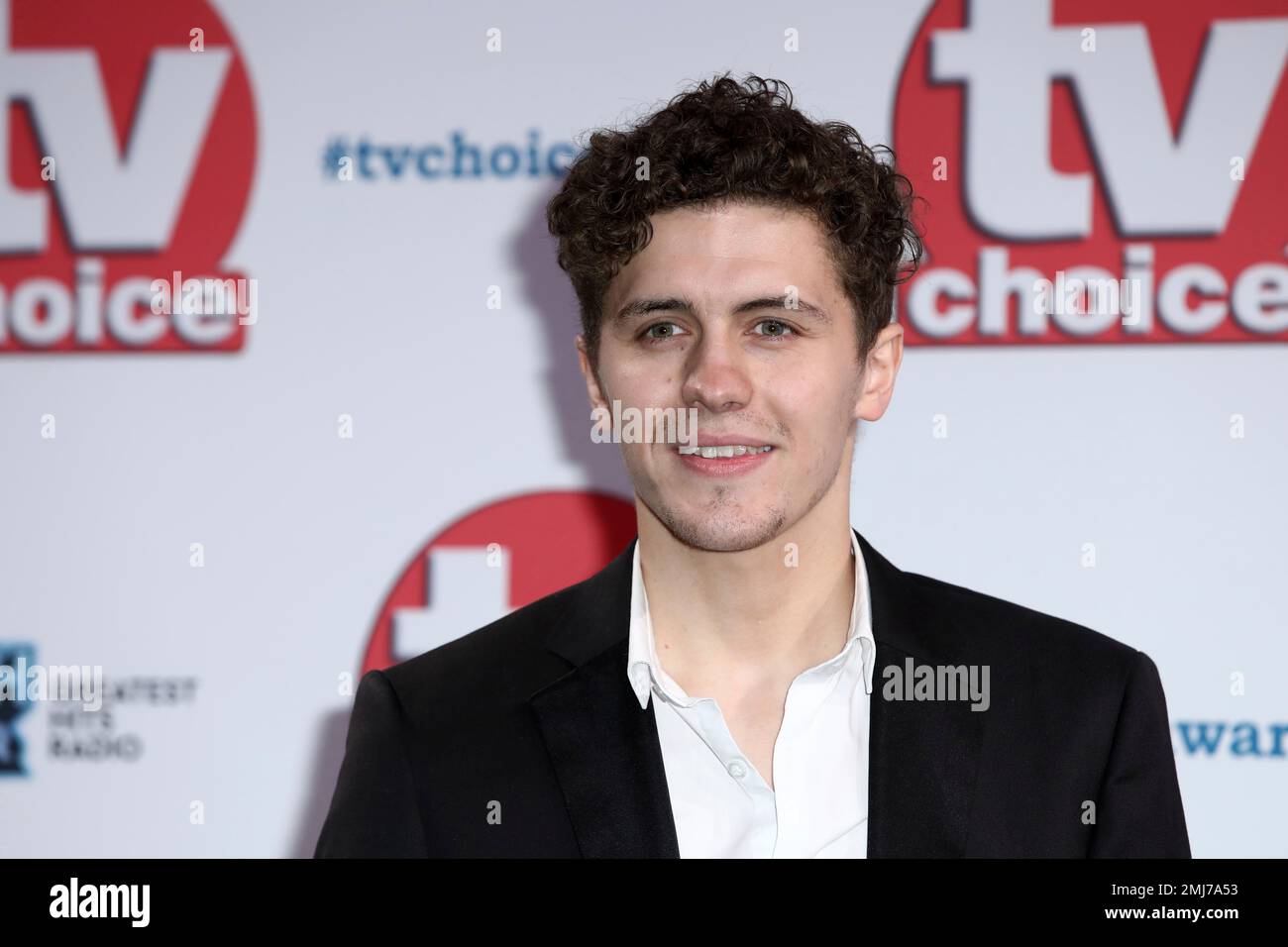 Actor Dylan Llewellyn poses for photographers on arrival at the TV ...
