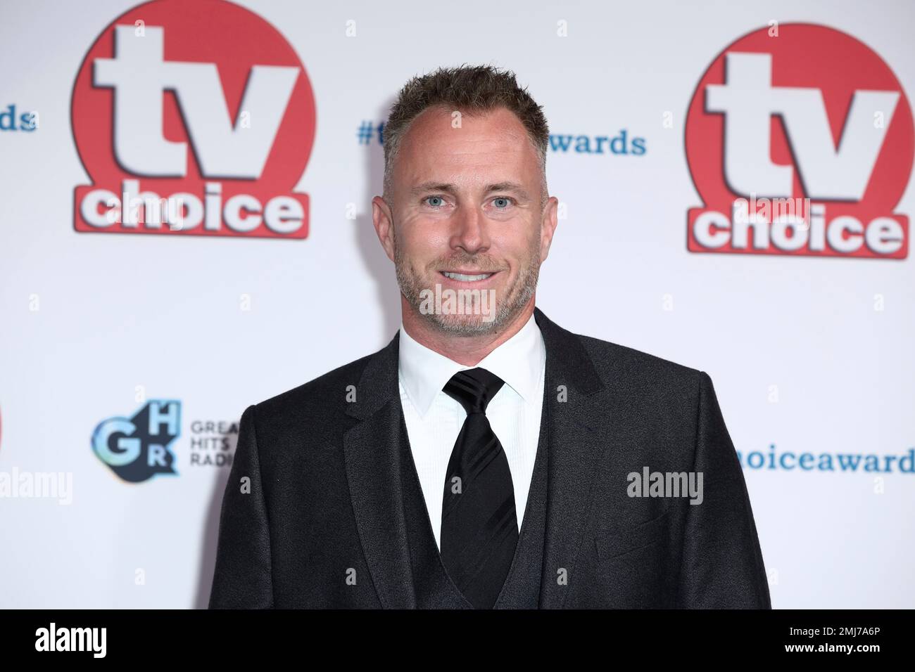 TV Personality James Jordan poses for photographers on arrival at the ...