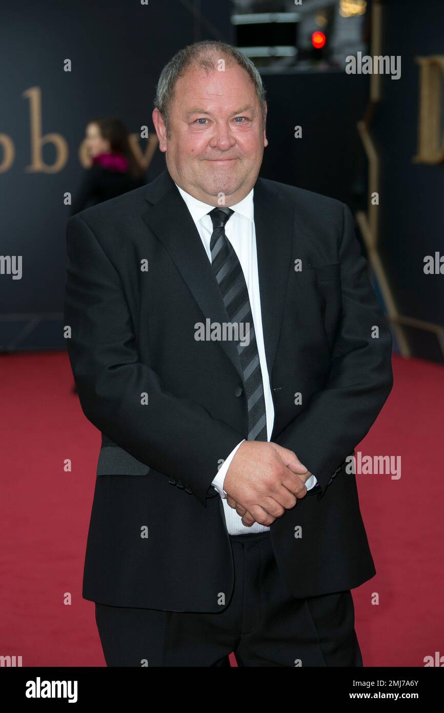Mark Addy poses for photographers upon arrival at the World premiere of ...