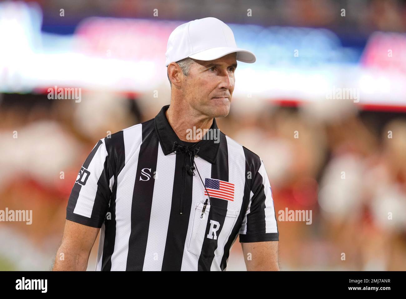 NCAA Referee Chris Coyte in the first half during an NCAA college ...
