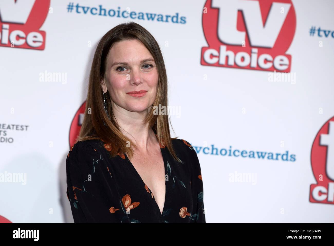 Actress Liz White poses for photographers on arrival at the TV Choice ...