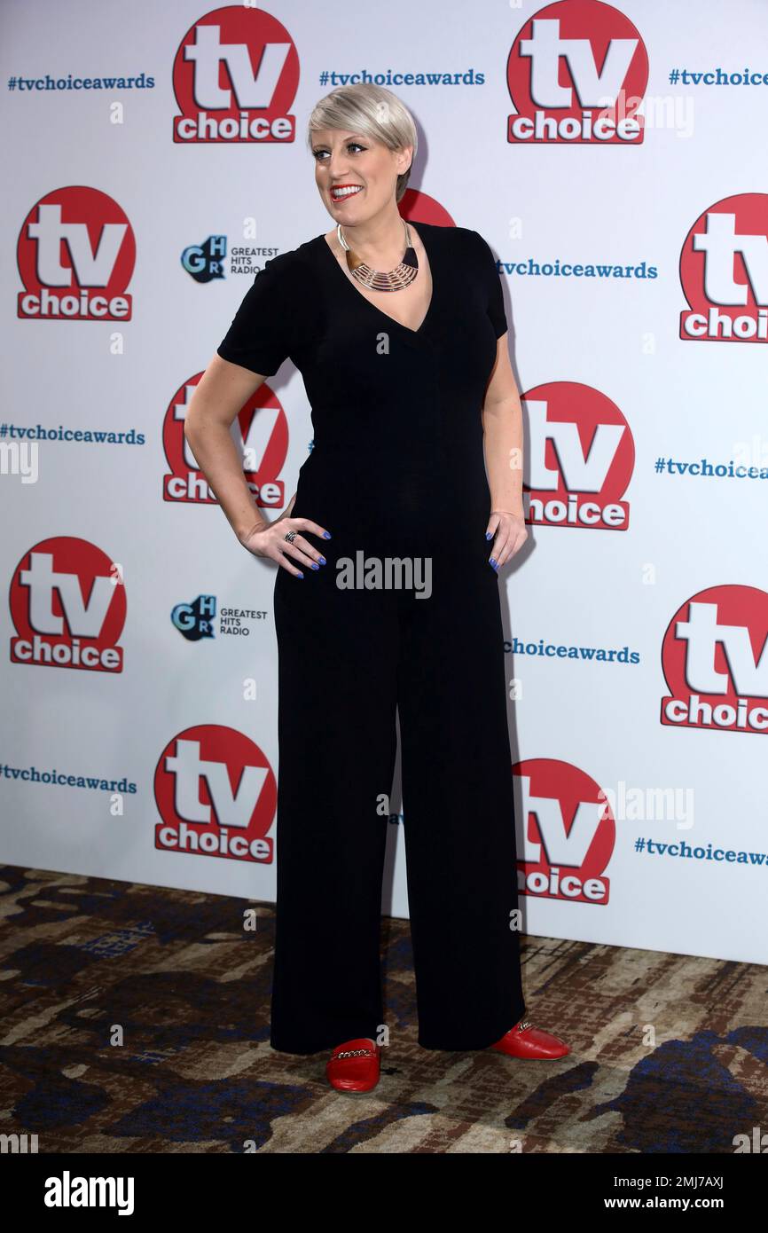 TV presenter Steph McGovern poses for photographers on arrival at the ...