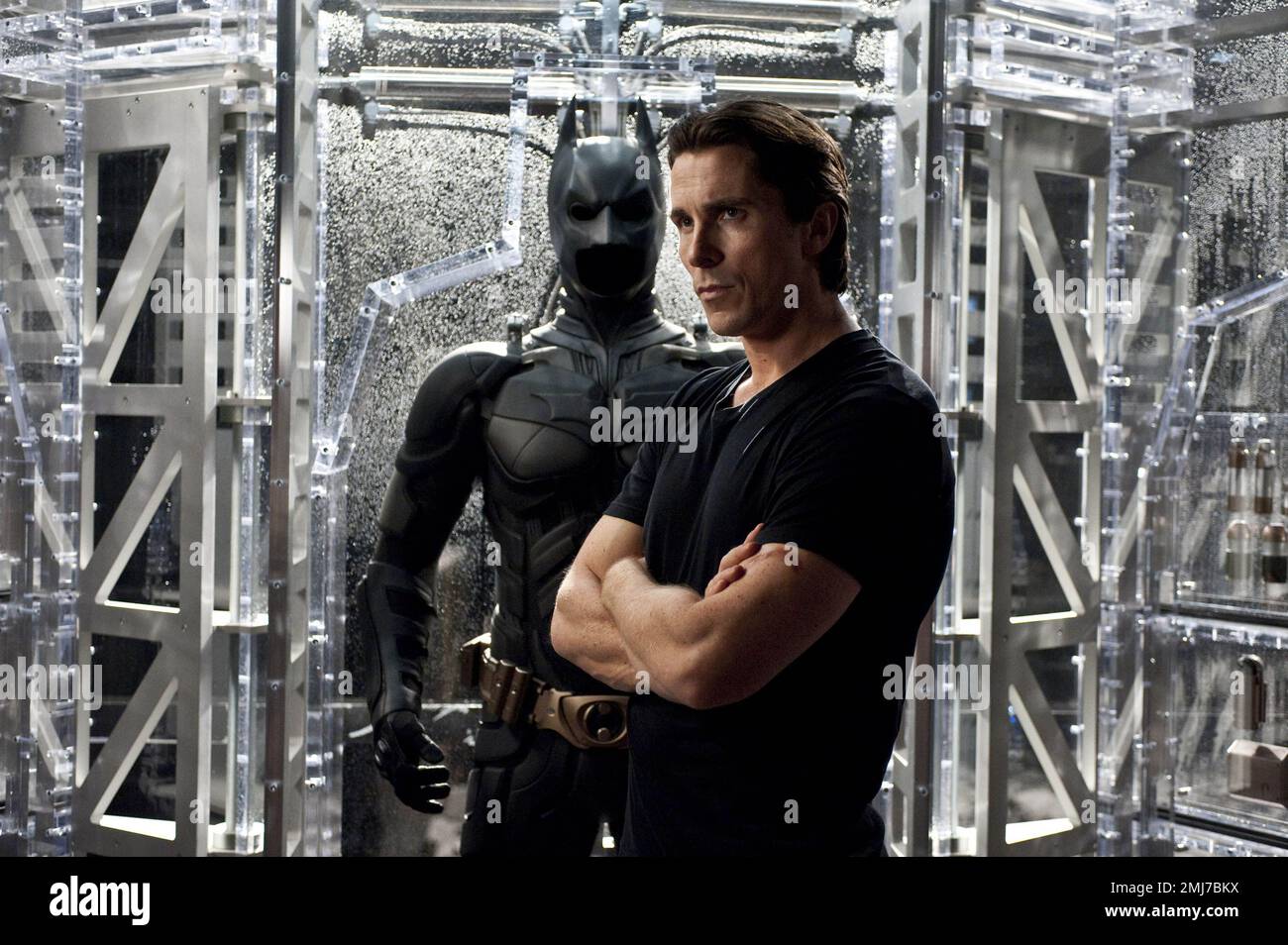 Los Angeles. CA. USA. Christian Bale as Batman in the ©Warner Bros ...