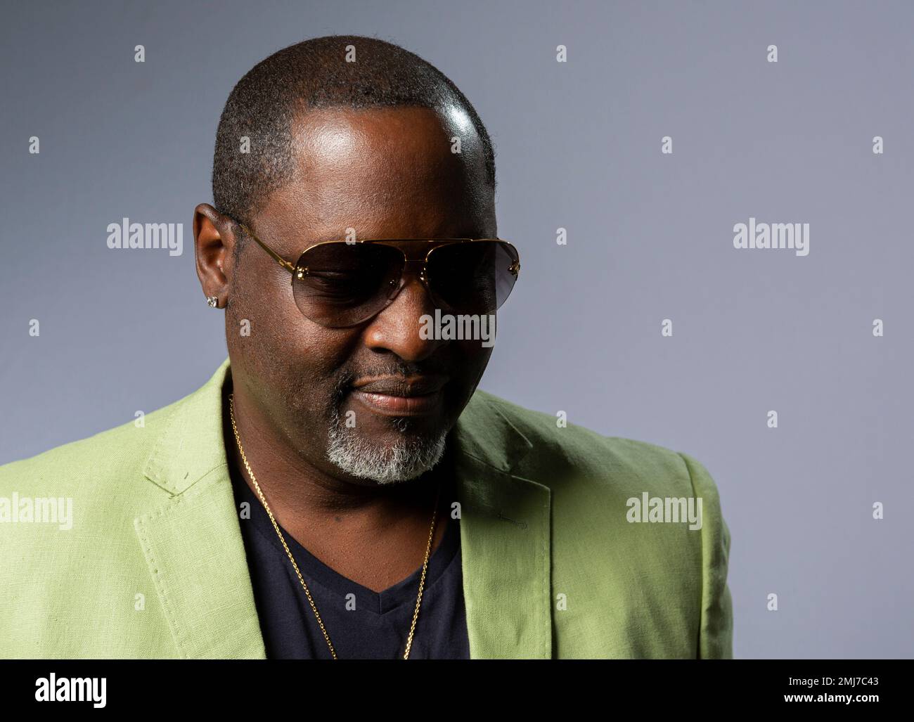 This Aug. 27, 2019 photo shows portrait shows R&B singer Johnny Gill ...