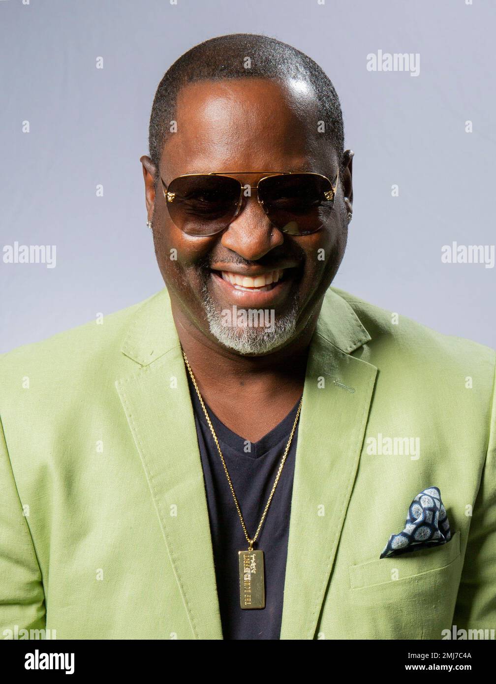 This Aug. 27, 2019 photo shows portrait shows R&B singer Johnny Gill ...