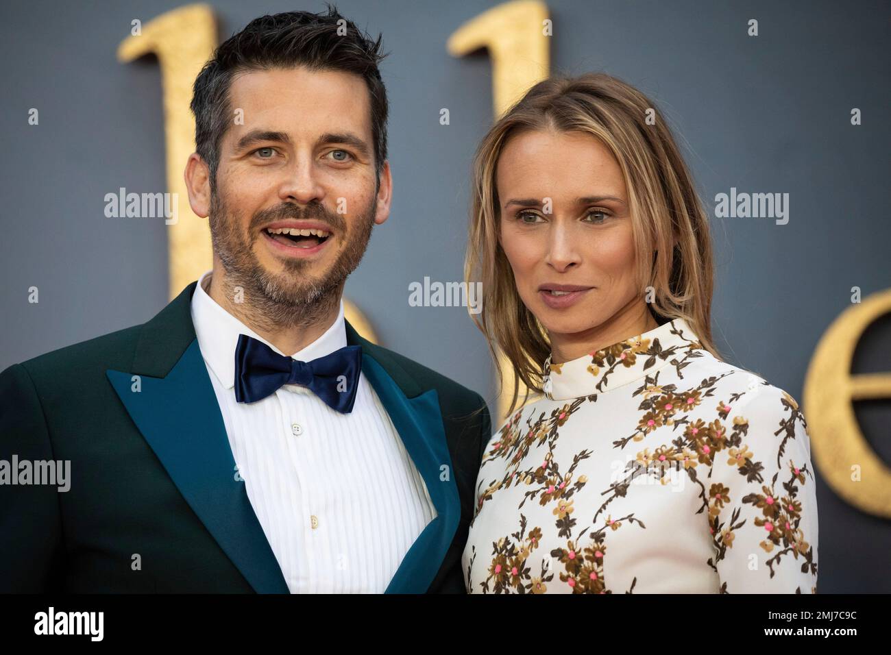Robert James-Collier poses for photographers upon arrival at the world ...