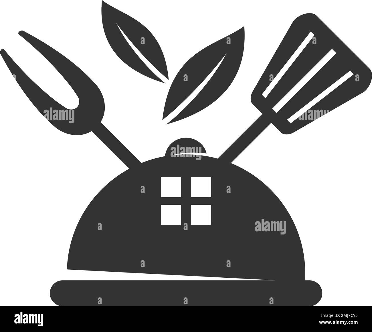 Home Kitchen Logo template Icon Illustration Brand Identity.Isolated ...