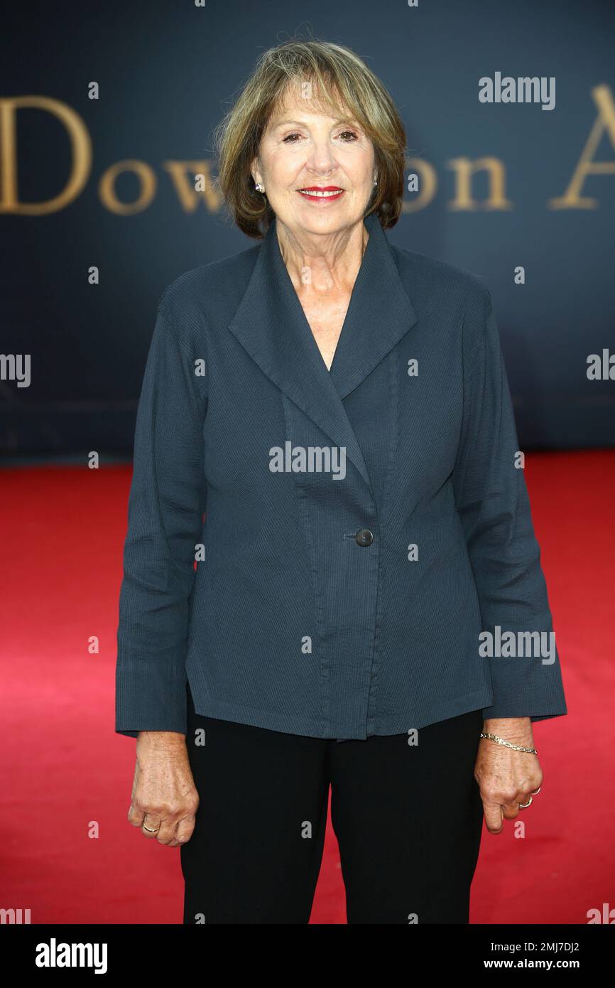 Actress Penelope Wilton poses for photographers upon arrival at the ...