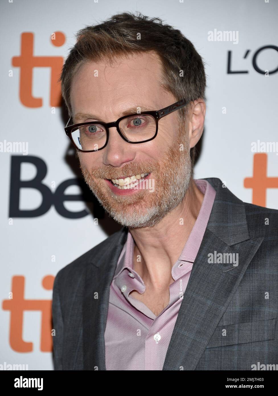 Actor Stephen Merchant attends the premiere for "Jojo Rabbit" on day ...