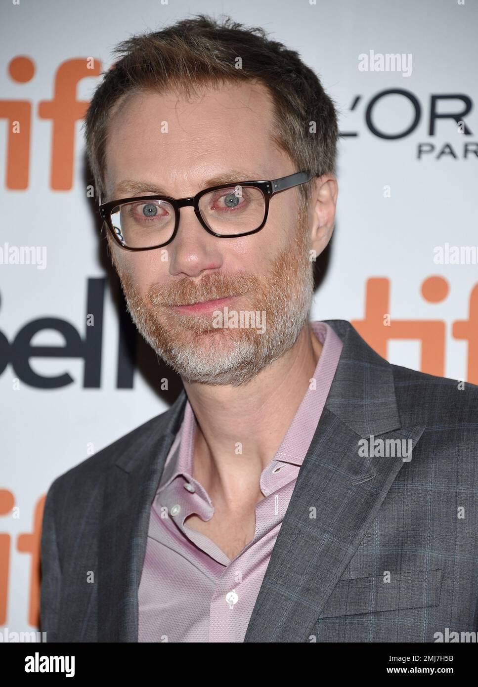 Actor Stephen Merchant attends the premiere for "Jojo Rabbit" on day ...