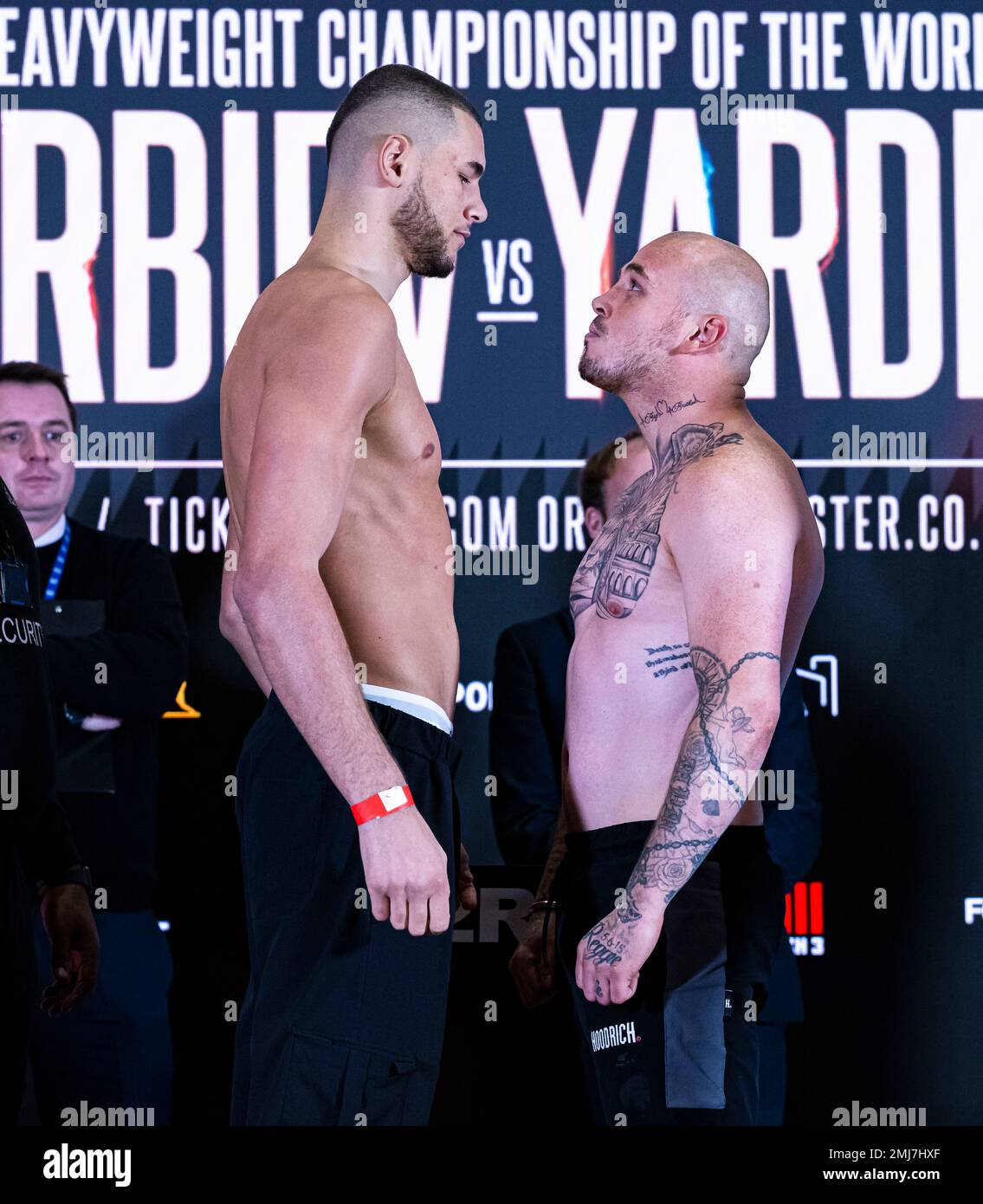 LONDON, UNITED KINGDOM. 27th Jan, 2023. Tommy Fletcher (left) and ...