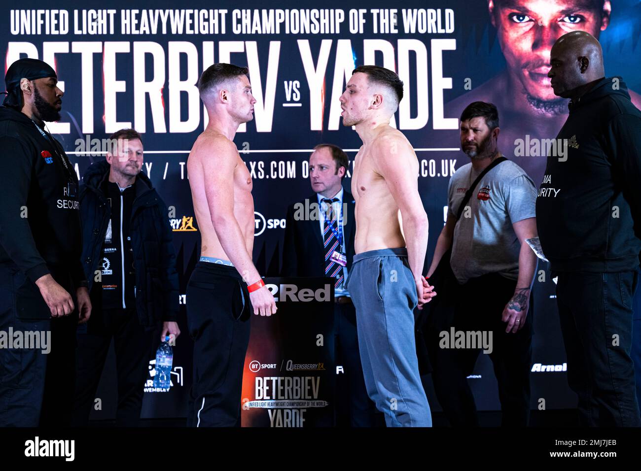LONDON, UNITED KINGDOM. 27th Jan, 2023. Charles Frankham (left) and Joe ...