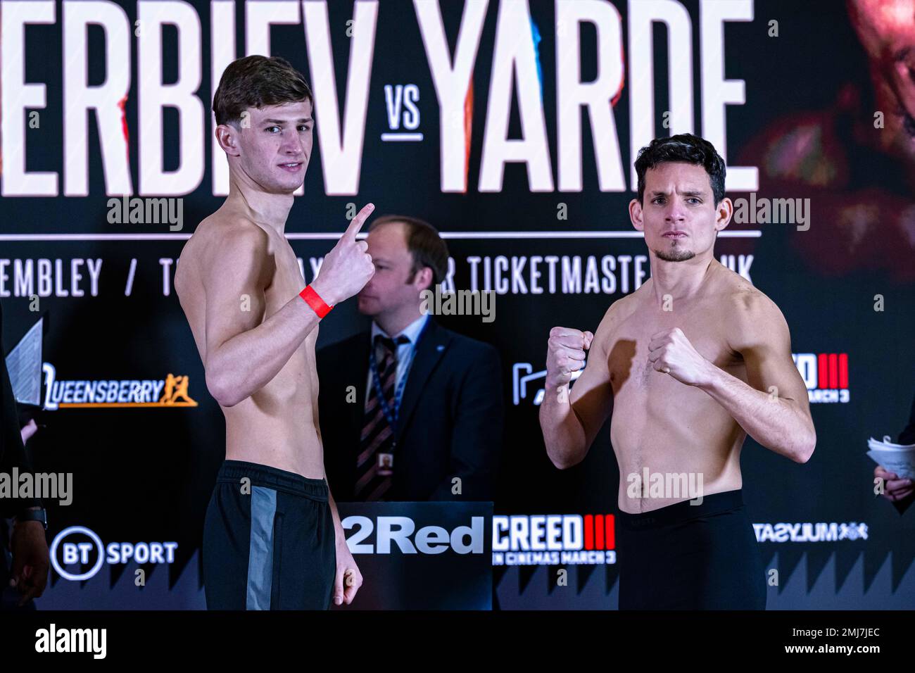 LONDON, UNITED KINGDOM. 27th Jan, 2023. Charles Frankham (left) and ...