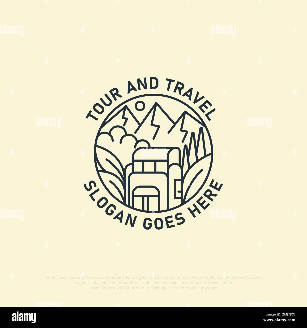 Adventure Tour and travel logo vector illustration, best for travel ...