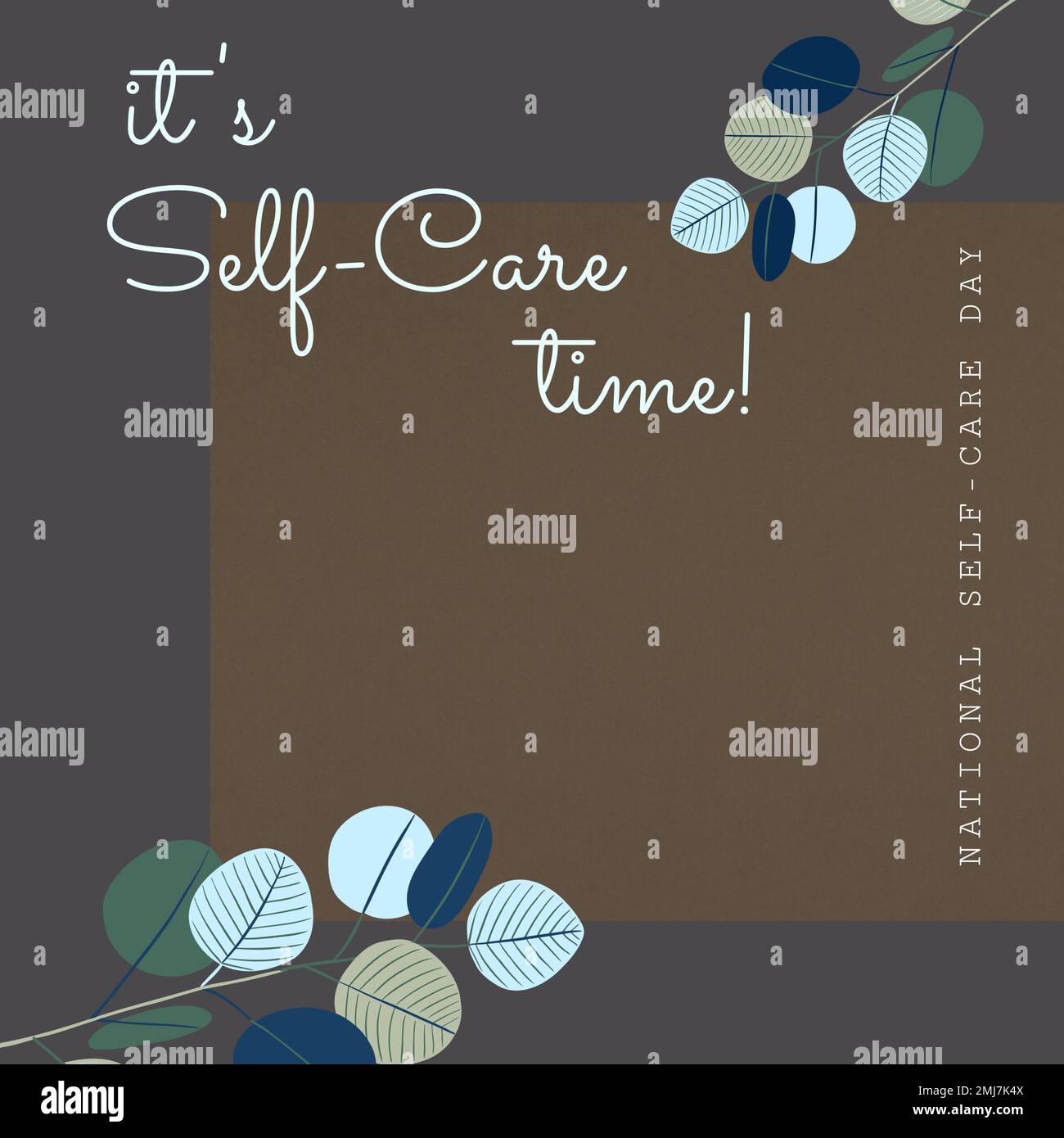 Self care time symbol hi-res stock photography and images - Alamy