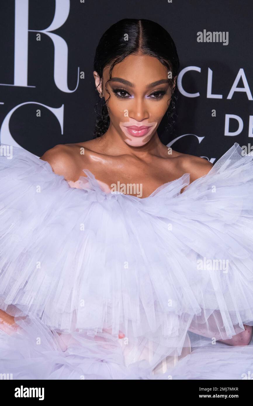 Winnie Harlow attends the Harper's Bazaar "ICONS By Carine Roitfeld ...