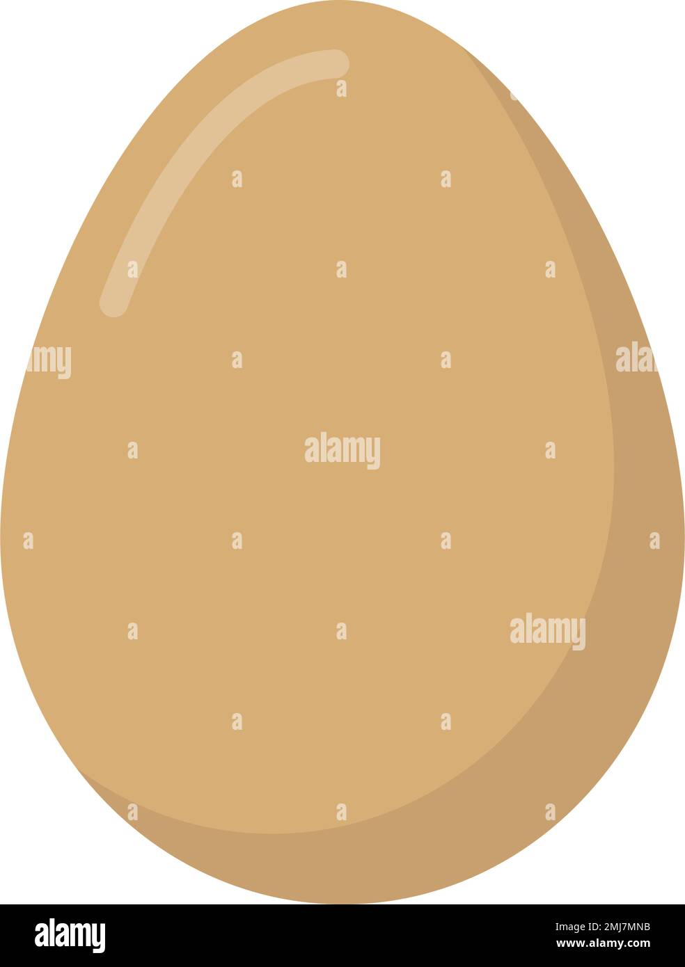 Brown raw chicken shell Stock Vector Images - Alamy