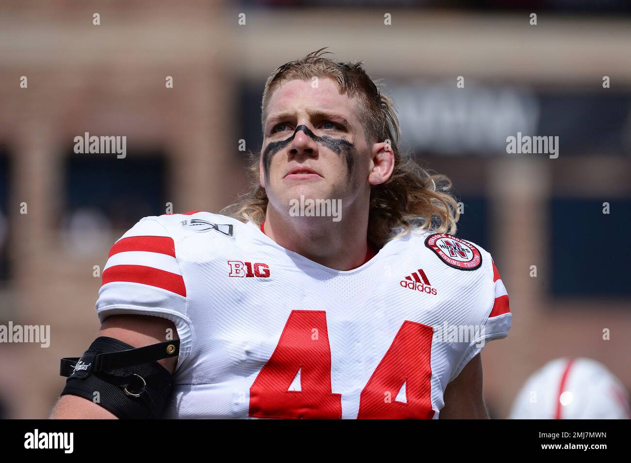 Garrett Nelson plays during an NCAA football game on Saturday, Sept. 7 ...
