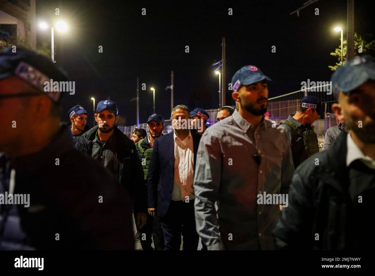 Jerusalem, Israel. 27th Jan, 2023. Israeli Minister of National ...