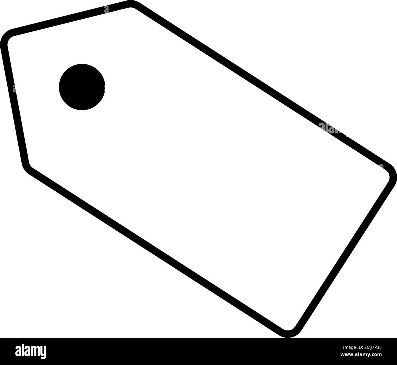 Simple tag icon. Advertisement and price tag. Editable vector Stock ... Simple tag icon. Advertisement and price tag. Editable vector Stock ...